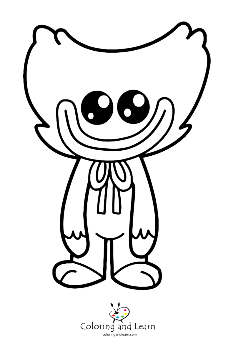 Huggy Wuggy Coloring Pages (FREE) (2026) - Coloring and Learn