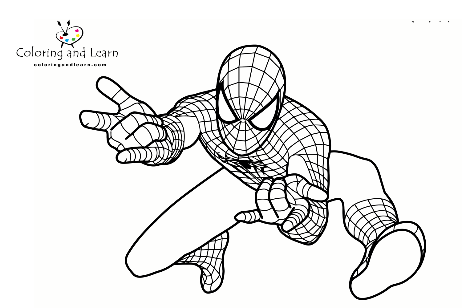 Spiderman Coloring Pages FREE 2024 Coloring And Learn