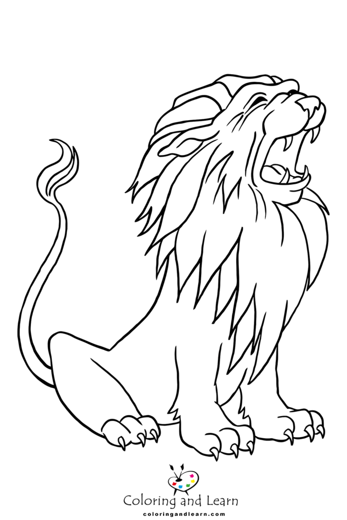 Lion Coloring Pages (FREE) (2026) - Coloring and Learn