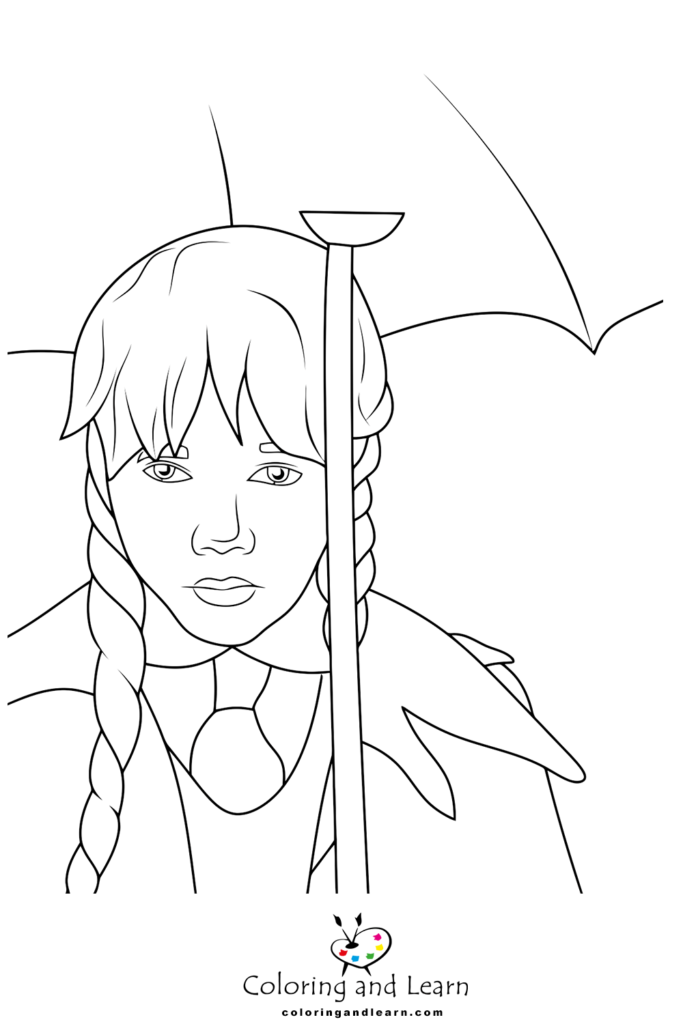 Wednesday Addams Coloring Pages (FREE) (2026) - Coloring and Learn