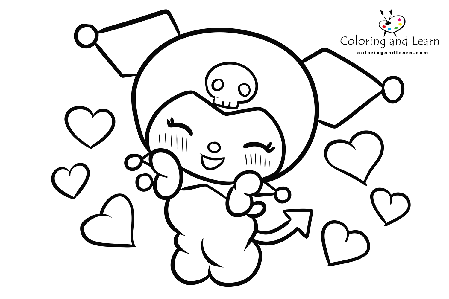 Kuromi Coloring Pages FREE 2026 Coloring And Learn Kuromi Coloring Pages FREE 2026 Coloring And Learn