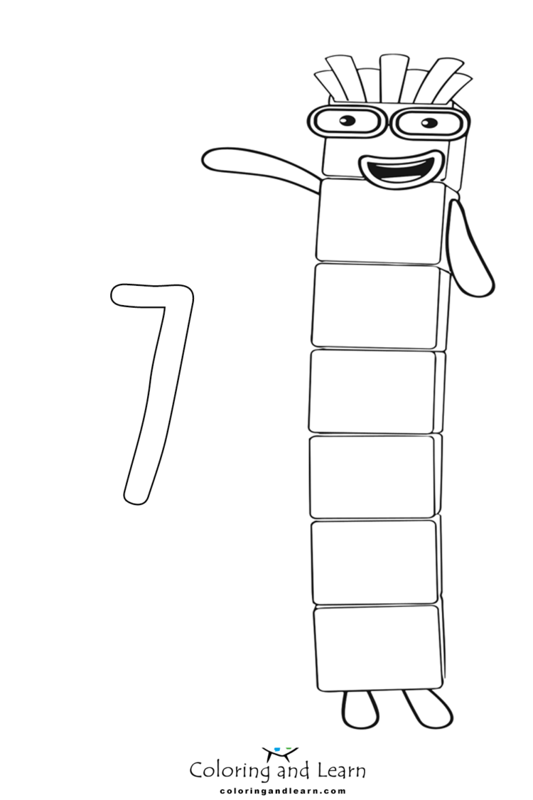 Numberblocks Coloring Pages (FREE) (2026) - Coloring and Learn