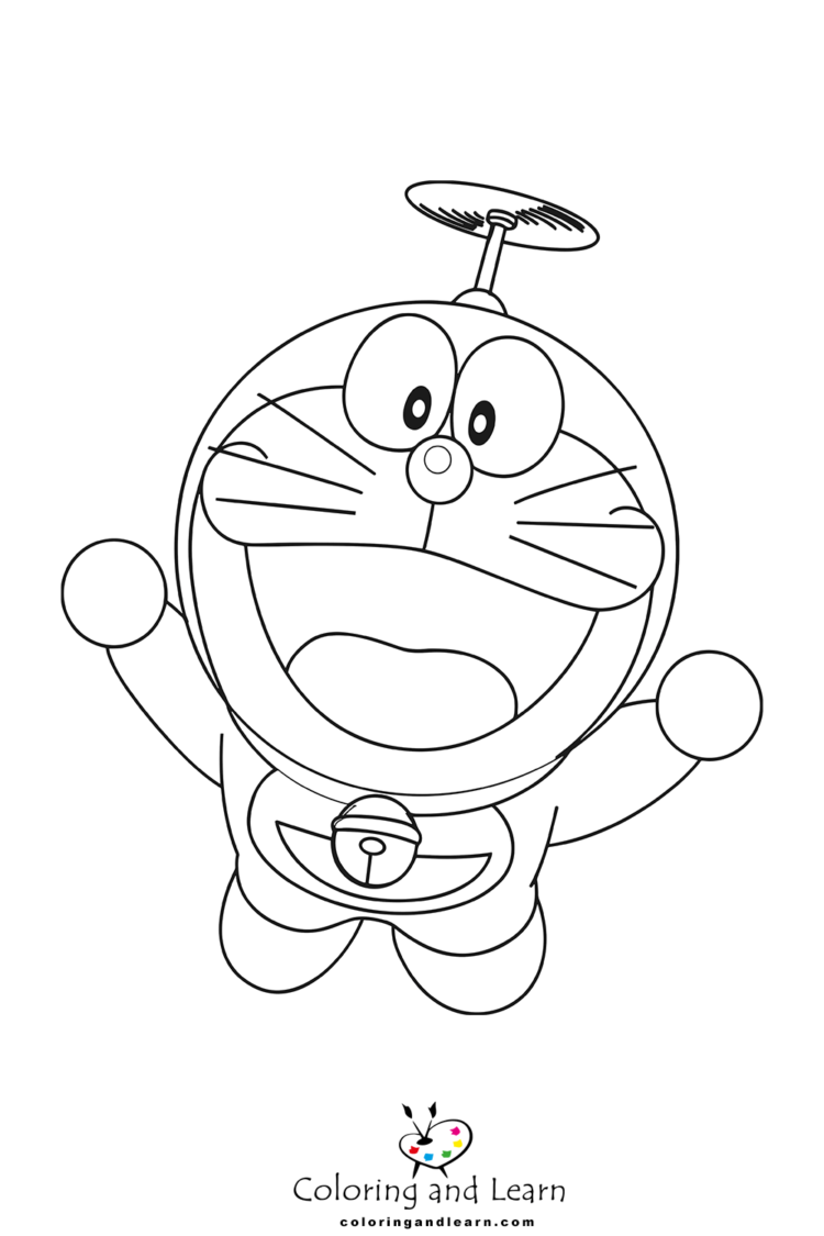 Doraemon Coloring Pages (FREE) (2026) - Coloring and Learn