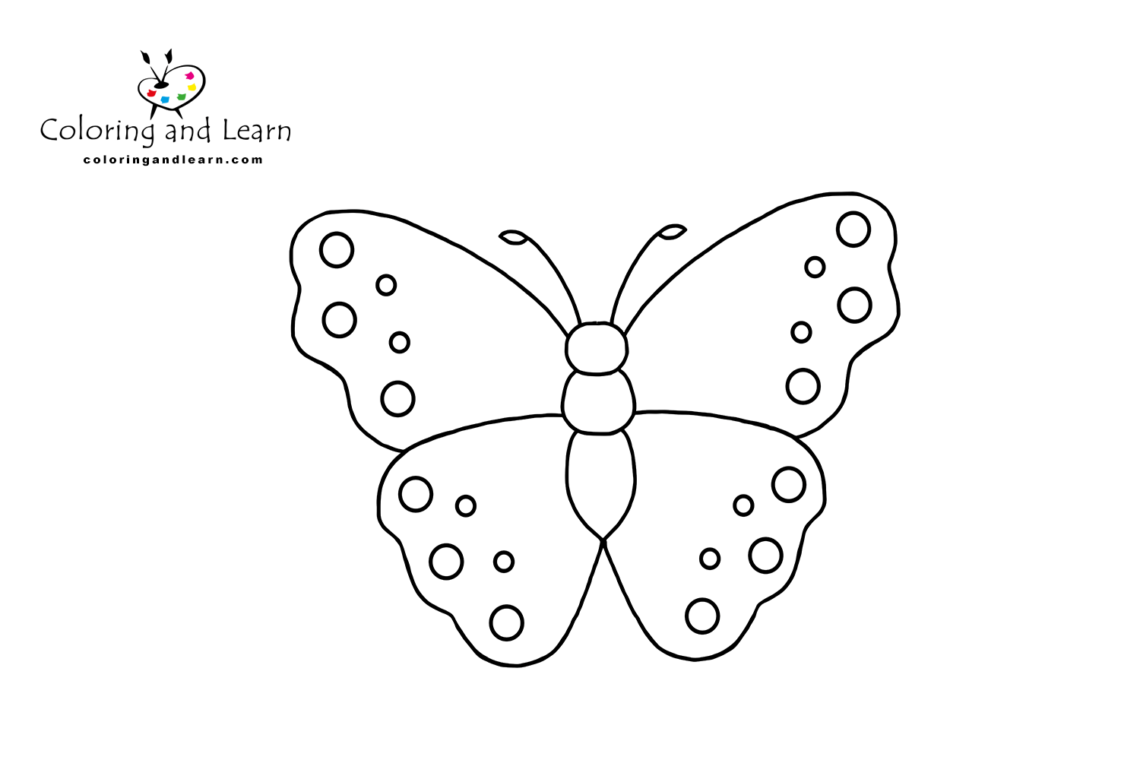Butterfly Coloring Pages for Kindergarten: Fun & Educational Printable ...