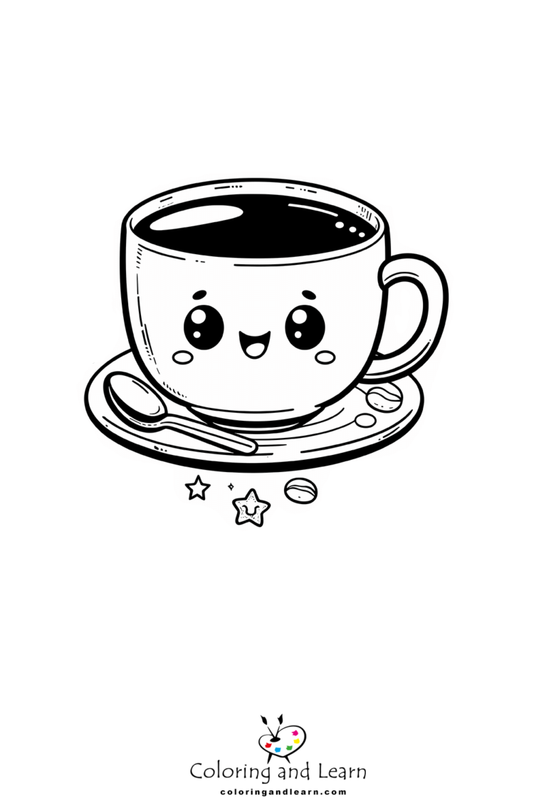Mug Coloring Pages (FREE) (2026) - Coloring and Learn