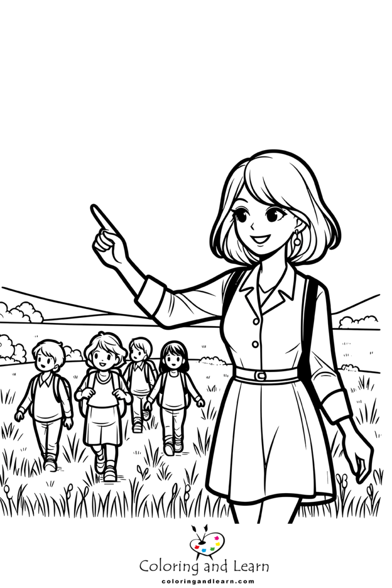 Teacher Coloring Pages (FREE) (2026) - Coloring and Learn